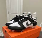 Nike Vapor Edge Dunk Panda Black White Football Cleats Men's RARE NEW ...
