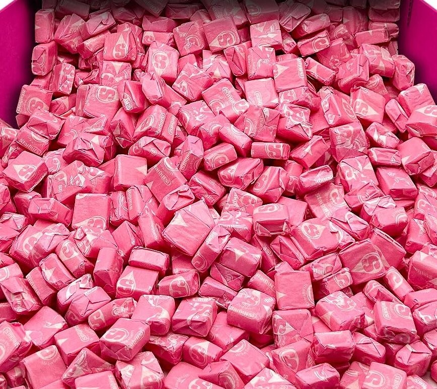 Starburst All Pink Strawberry Fruit Chews 10 LBs Bulk Wrapped Chewy ...