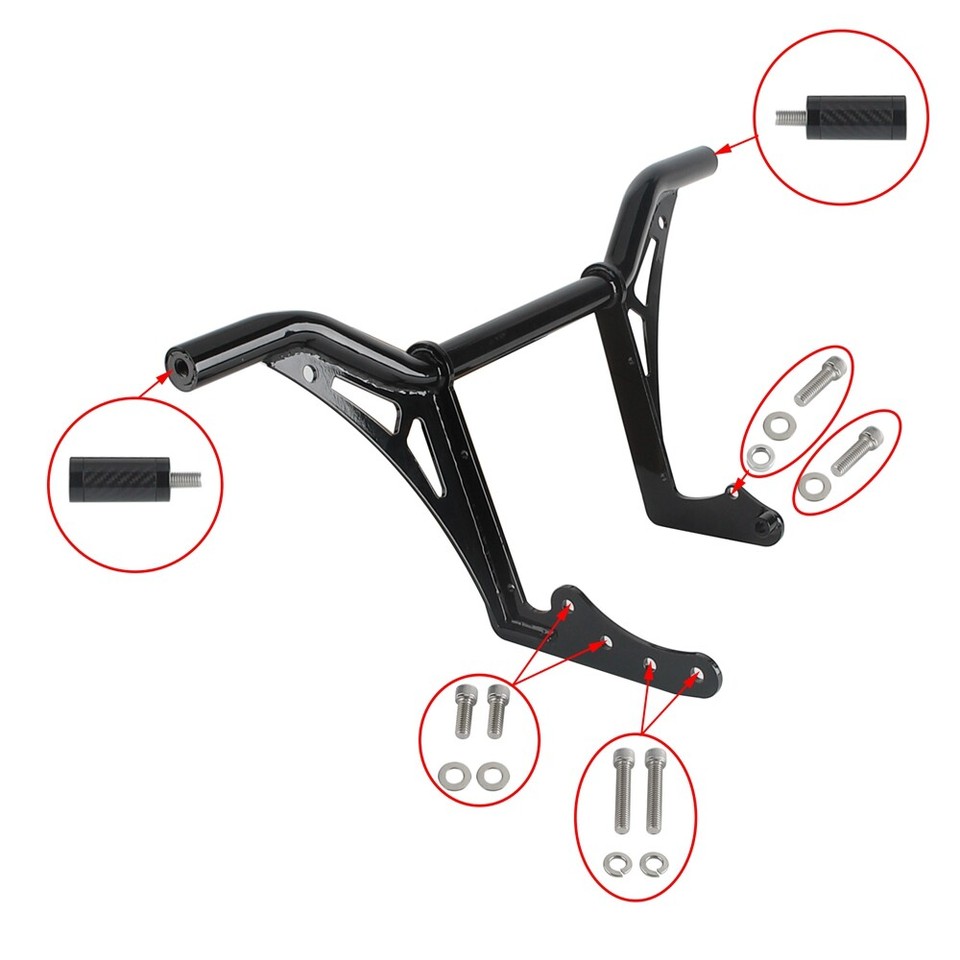 For Harley Low Rider ST FXLRST 2022-2024 Highway Crash Bar & Saddlebag ...