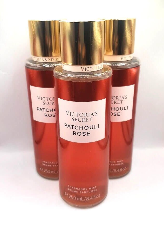 VICTORIA'S SECRET PATCHOULI ROSE BODY MIST 8.4 FL OZ (SET OF 3) | eBay