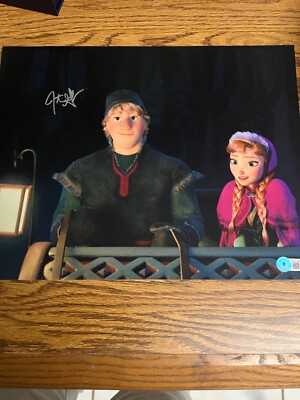 Autographed Jonathan Groff 11x14 Frozen Kristoff Beckett Signed Auto ...