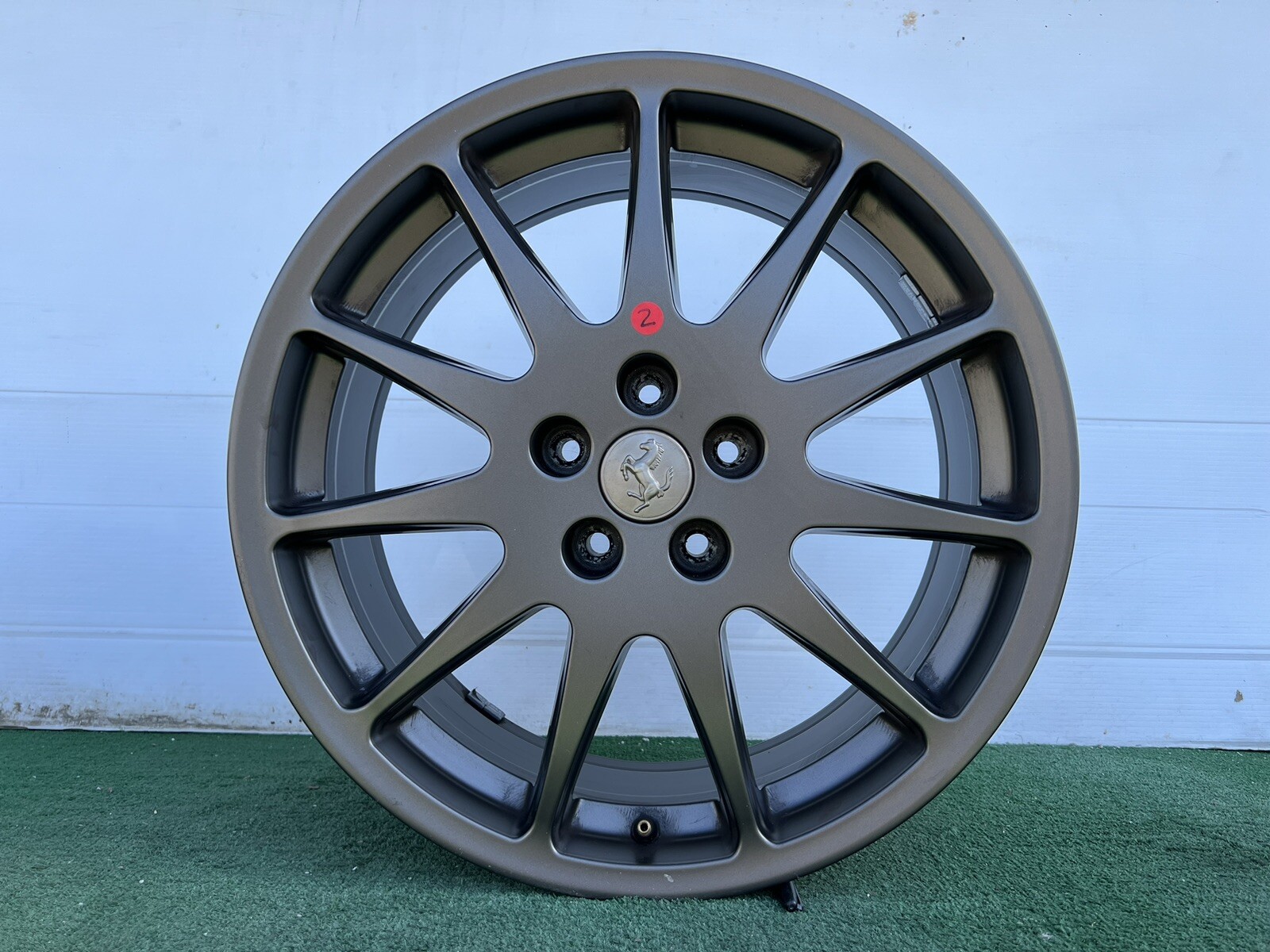 FERRARI 360 MODENA MULTI SPOKE 18" GENUINE FACTORY ORIGINAL OEM WHEELS ...