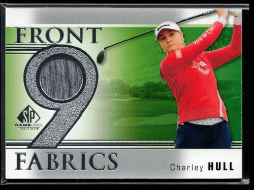 2021 SP Game Used Front 9 Fabrics #F9-CH Charley Hull | eBay