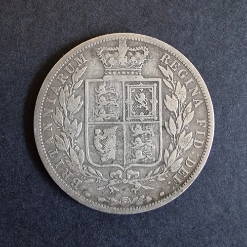 1885 Half Crown Silver Coin Great Britain Queen Victoria Coin Young ...