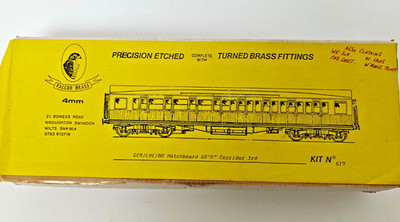 FALCON ETCHED BRASS KITS LNER MATCHBOARD COMPO COACH & IRONSTONE HOPPER ...