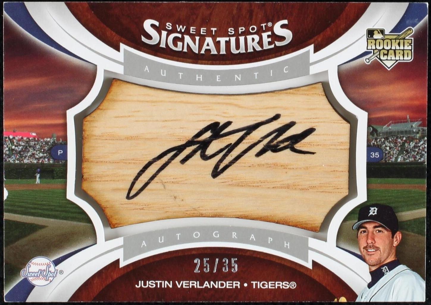2006 Upper Deck Sweet Spot Update - Sweet Spot Signatures Justin ...