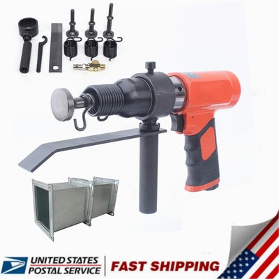 Air Hammer Chisel Pneumatic Shock Absorbing Gun Heavy Duty Duct Seam ...