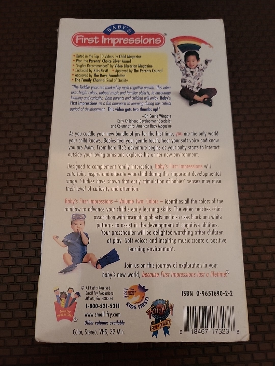 Babys First Impressions: Colors Volume 2 (VHS, 1996) 618467173238| eBay