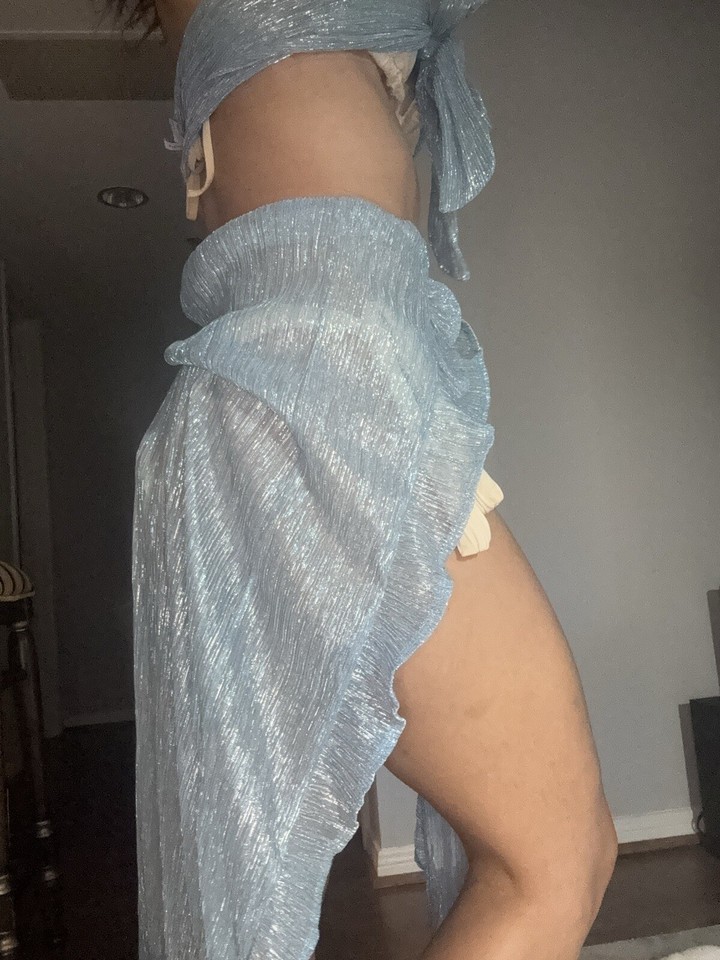 Swim Mermaid Blue Crinkle Set | eBay