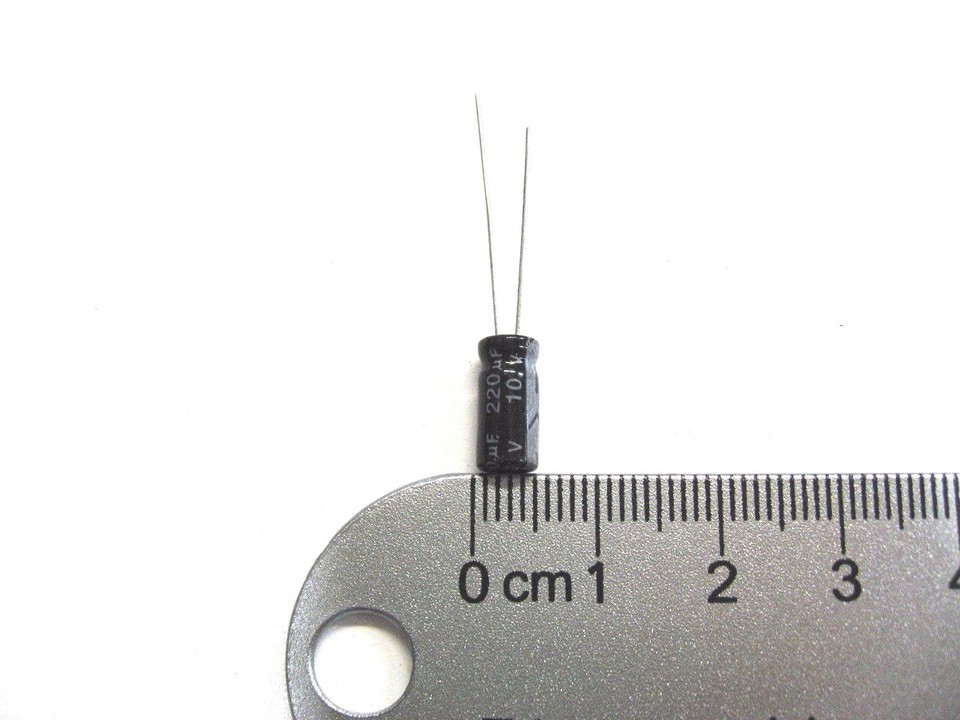 220uF 10V (10x) Electrolytic Capacitors 10V 220uF Volume 5x11 mm | eBay
