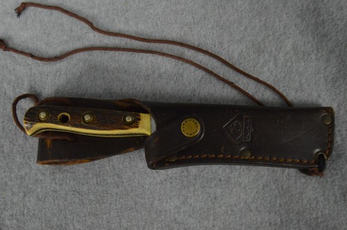 PUMA Skinner No. 6393 Steel Made in Germany w/ Puma Leather Sheath | eBay