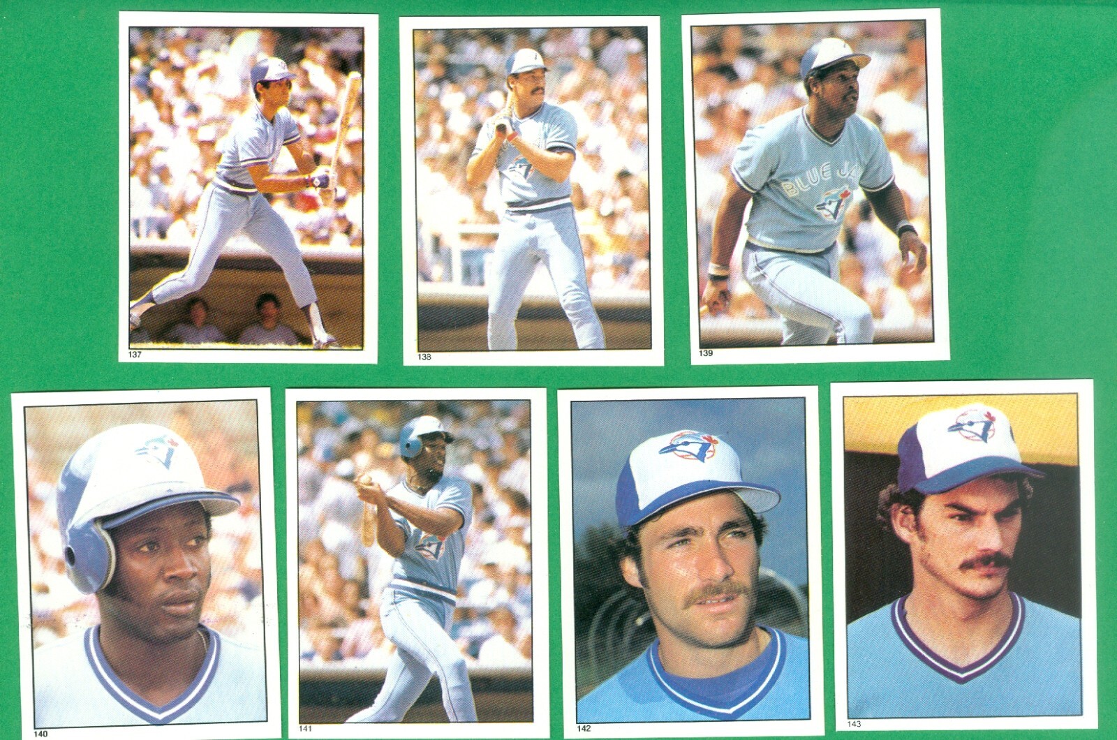 1981 TOPPS STICKER TORONTO BLUE JAYS TEAM SET GARCIA RC MAYBERRY STIEB ...