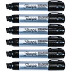 Sharpie Magnum 44 Jumbo Permanent Black Markers, 44001, Pack of 6 | eBay