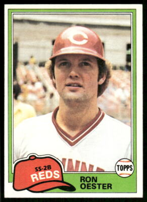 1981 Topps #21 Ron Oester Cincinnati Reds Baseball Card | eBay