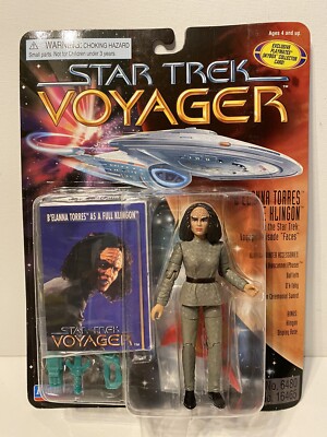Star Trek Voyager B'Elanna Torres The Klingon Action Figure Playmates ...