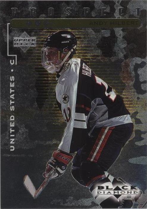 1998-99 Upper Deck Black Diamond - Prospect Andy Hilbert #118 Triple ...