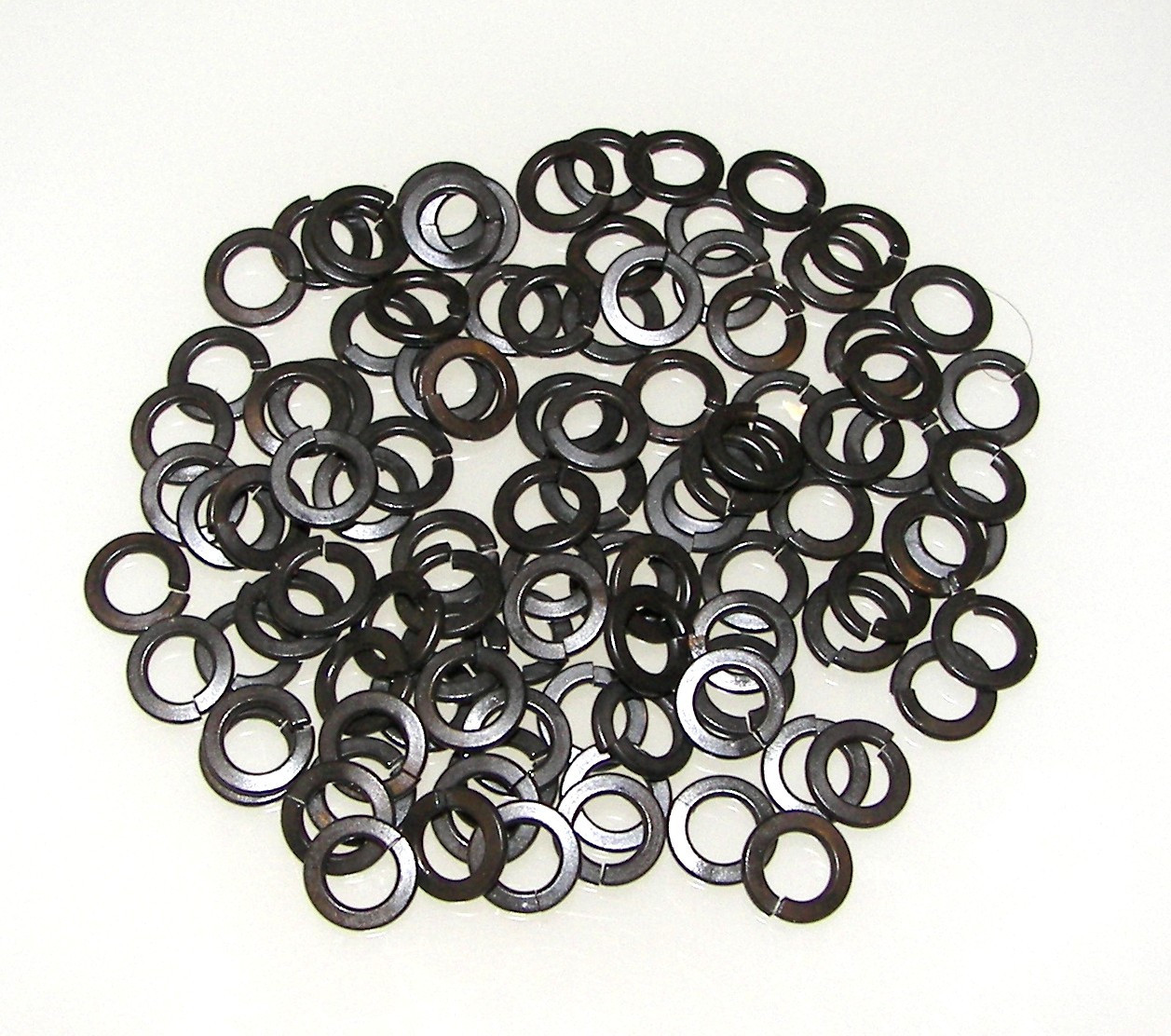 Tattoo Machine 100 #8 Black Lock Washers, Binder Parts | eBay