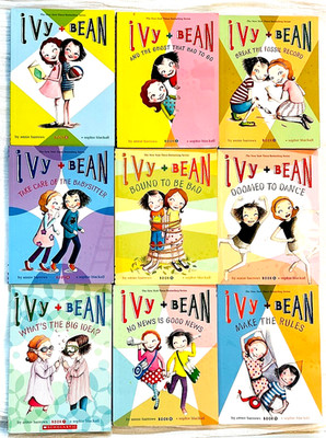 Lot of 9 IVY + BEAN Trade Paperback Books #'s 1 2 3 4 5 6 7 8 9 by ...