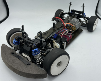 For parts TAMIYA TB-01 TB01 carbon chassis with motor and ESC | eBay