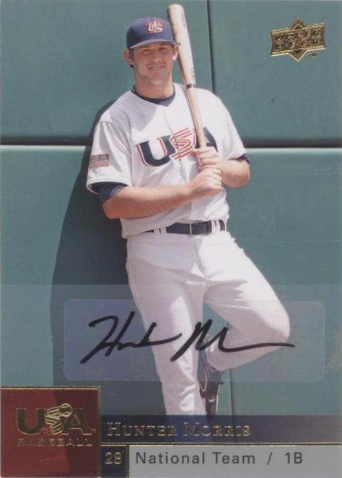 2009 Upper Deck - USA National Team Hunter Morris #USAB-HM Autographs ...