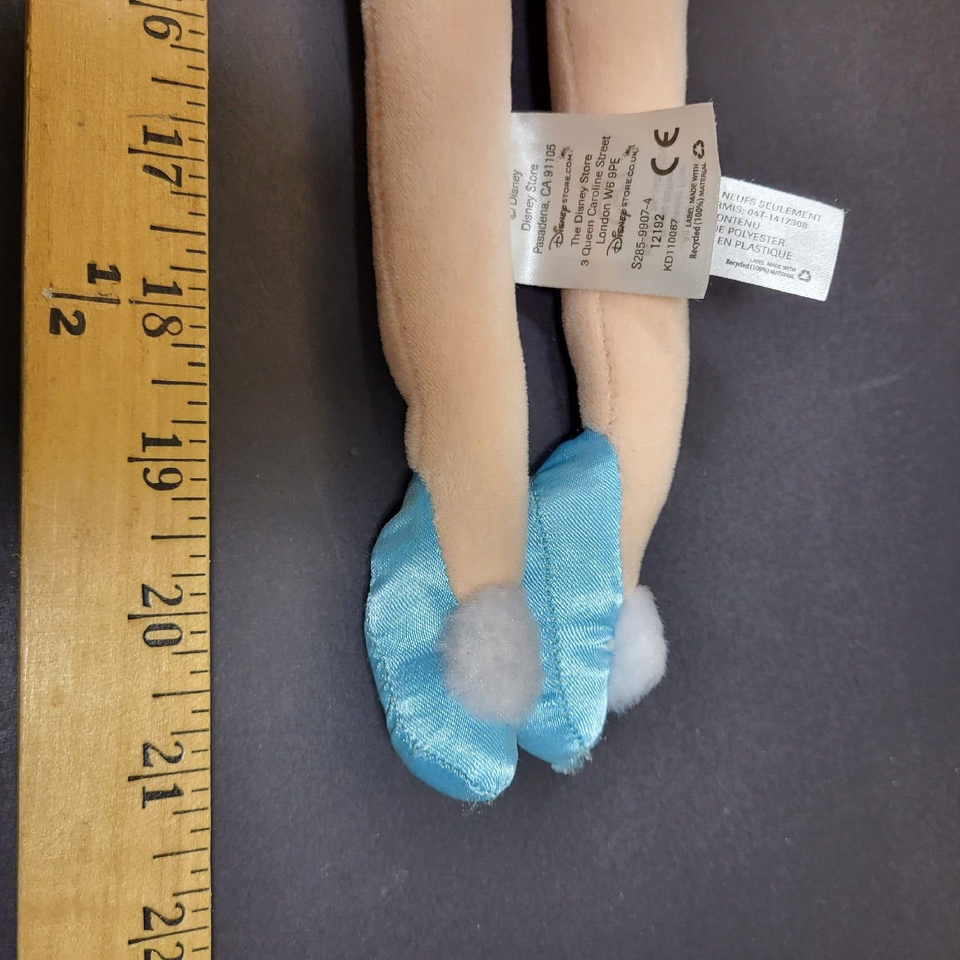 Disney Store Fairies TINKER BELL SISTER 21" PERIWINKLE Fairy Plush Rag ...