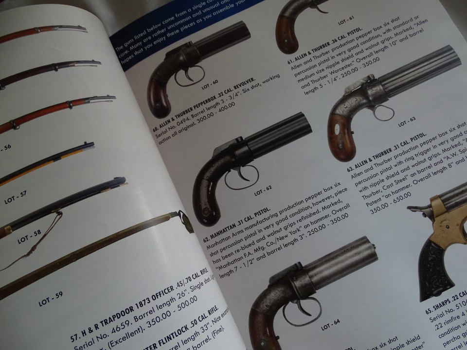 MORPHY, FIREARMS MILITARIA Guns, AUCTION July 19, 2014 Hardcover Book ...
