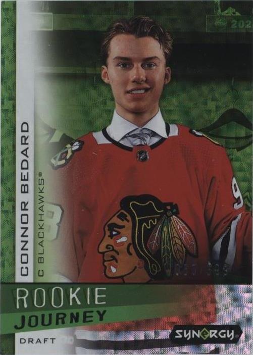 2023-24 Upper Deck Synergy - Rookie Journey Connor Bedard #RJ-12 Draft ...