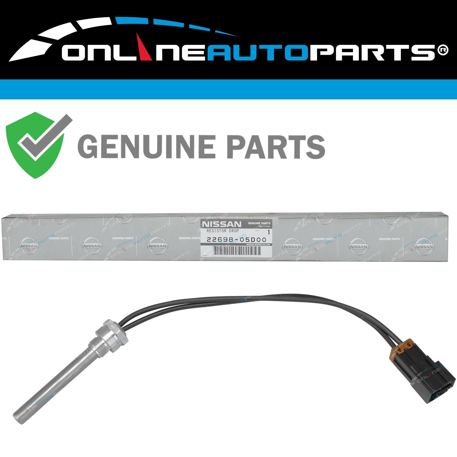Genuine Nissan Glow Plug Control Resistor Sender Patrol GQ GU 4.2L TD42 ...