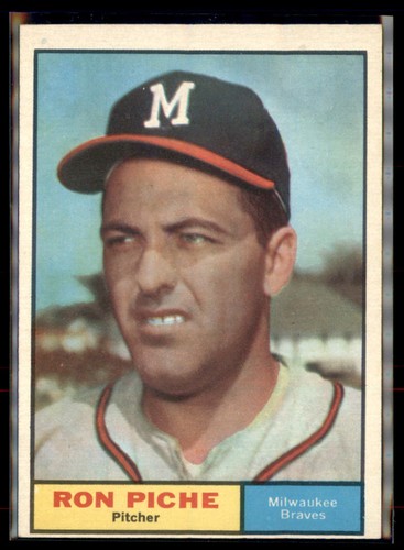 1961 Topps #61 Ron Piche EX/MT | eBay