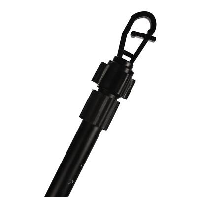 2.4M Heavy Duty Telescopic Washing Line Prop Outdoor Extendable Laundry ...