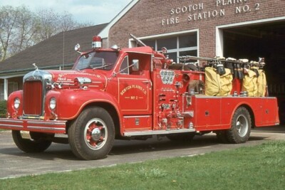 Scotch Plains NJ Engine 2 1959 Mack B Model Pumper - Fire Apparatus ...