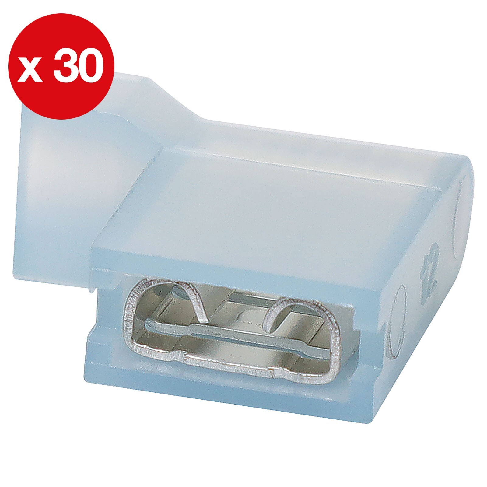 3 x 10 PACK - Blue 6.3mm Female Right Angle Spade Crimp | eBay Australia