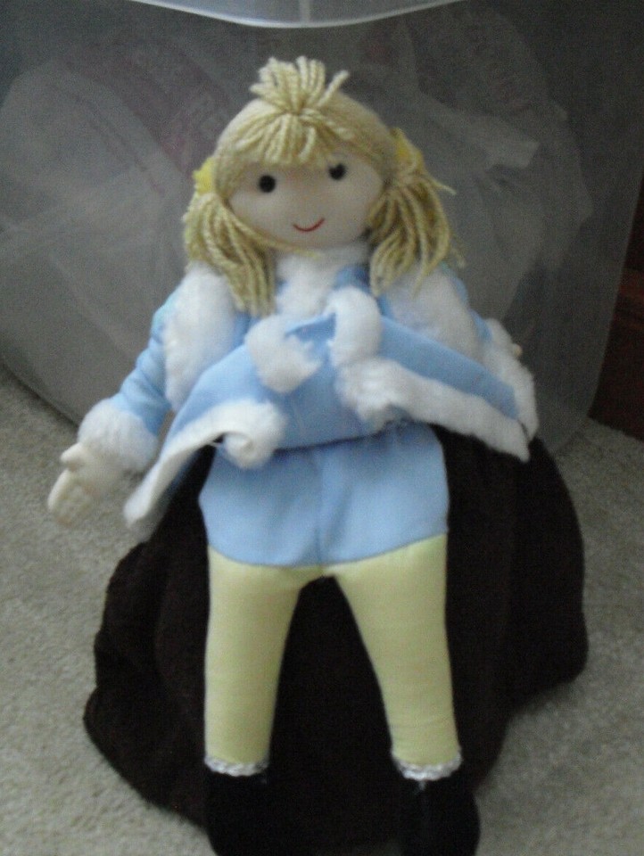 Nice Handmade Cloth Rapunzel Topsy Turvy Girl Doll 10" Tall | eBay