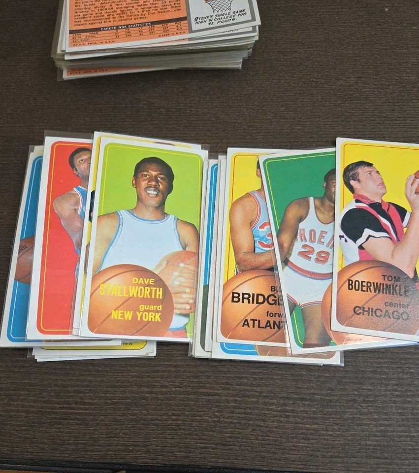 1970 TOPPS BASKETBALL- Over 210 (Over 100 Unique) W/STARS, SPs Mostly ...
