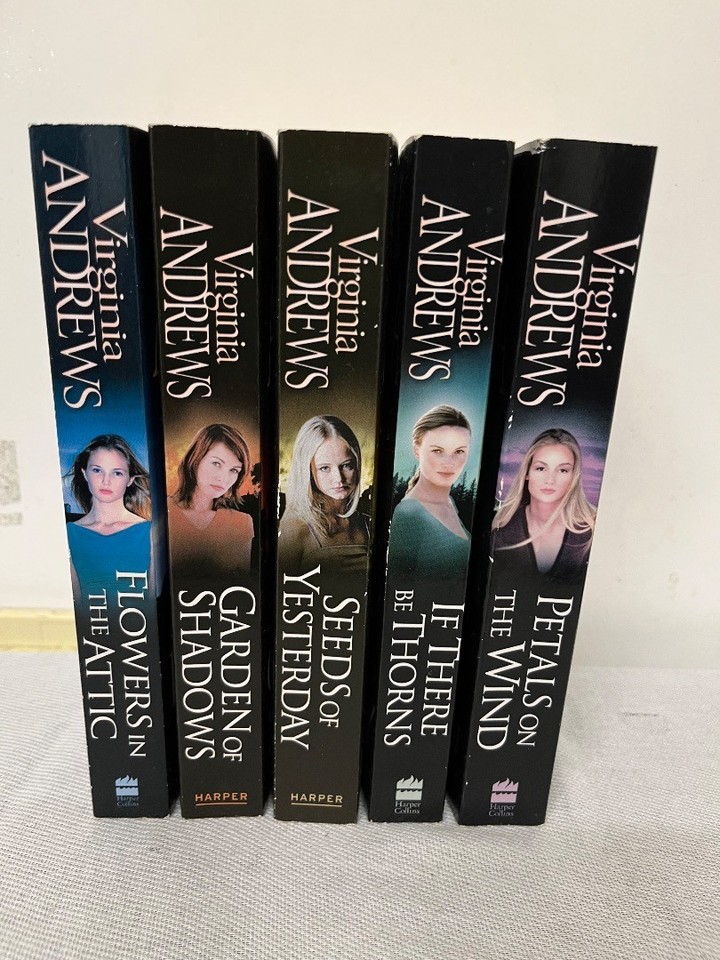 Virginia Andrews x 5 paperback book thriller CG M08 | eBay UK
