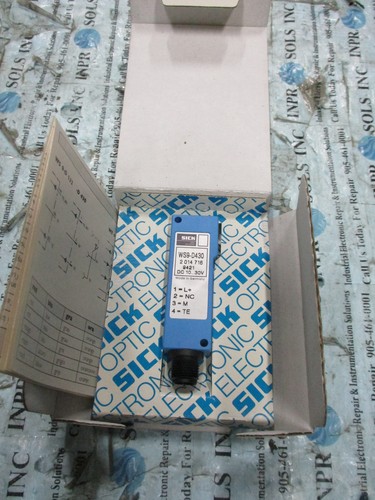 Sick WS9-D430 Optic Electrnic Sensor 10--30VDC Sick Barcode Sensor ...