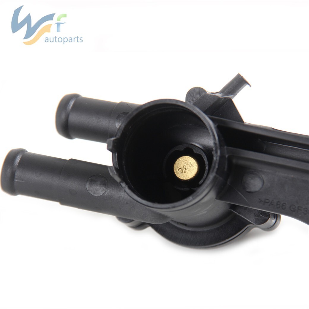 1.6L Coolant Thermostat Housing Assembly Fit For VW Jetta SKODA 03C 121 ...