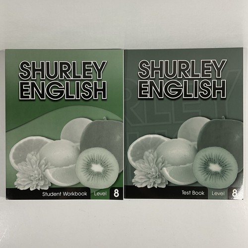 Shurley English Level 8 Student Workbook & Test Book SET New | eBay