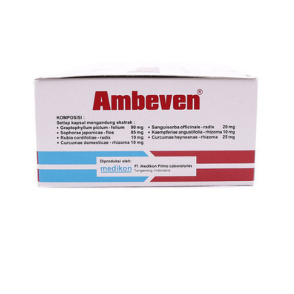 40 Capsules Ambeven Herbal Natural Relieve Hemorrhoids & Constipation ...