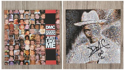 DMC Signed Just Like Me CD Booklet RUN-DMC Rap Hip Hop LEGEND RAD | eBay