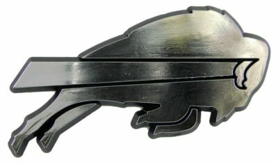 Buffalo Bills Auto Emblem - Silver NFL Logo Design | eBay