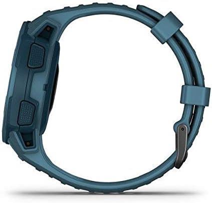 Garmin Instinct HRM Waterproof GPS Multisport Smart Watch - Blue | eBay