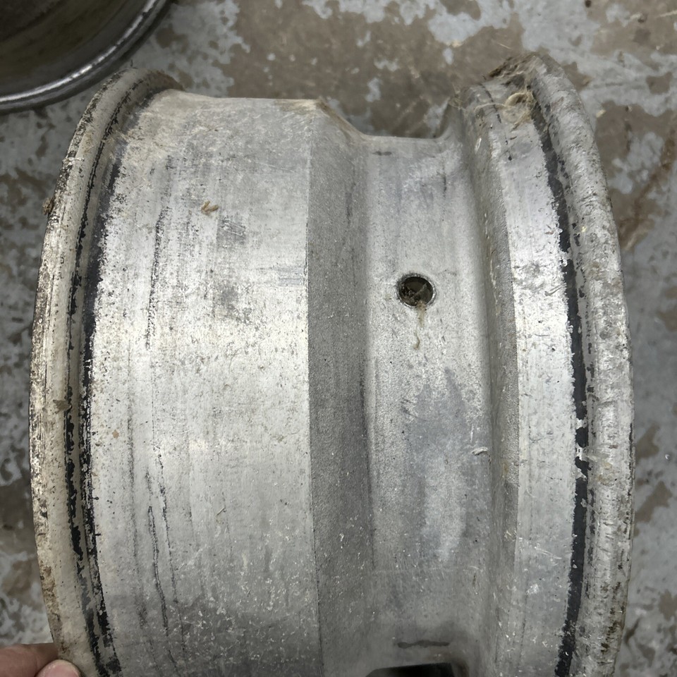 Vintage Superior 8 Lug Aluminum Slot Mag Wheels 16.5X8.25 Truck Chevy ...