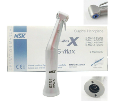 NSK S-Max SG20 Dental Handpiece Surgical Implant Reduction LED/Non LED ...