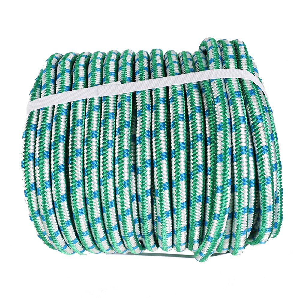 Arborist tree climbing rope 16 strand braided Nylon Core Polyester 1/2 ...