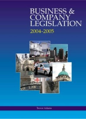 Business and Company Legislation (Lpc Guides) By T. Adams 9780905835723 ...