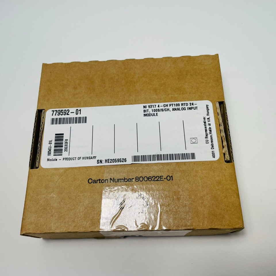 NEW National Instruments NI9217 NI-9217 C Series Temperature Input ...