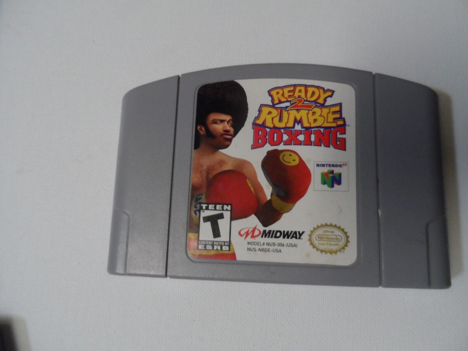 Nintendo 64 games lot of 4., Pacman, ms. pac man Ready 2 Rumble ...