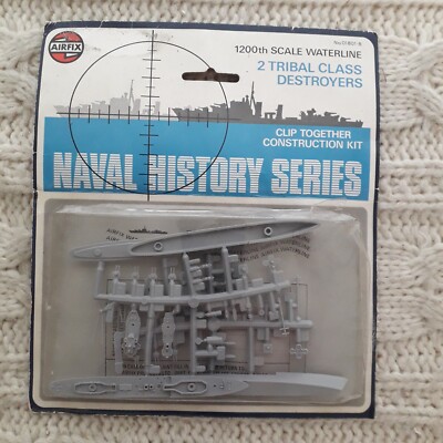 Airfix 01801-8 1:1200 Scale Tribal Class Destroyers x 2 Plastic Model Kit | eBay UK