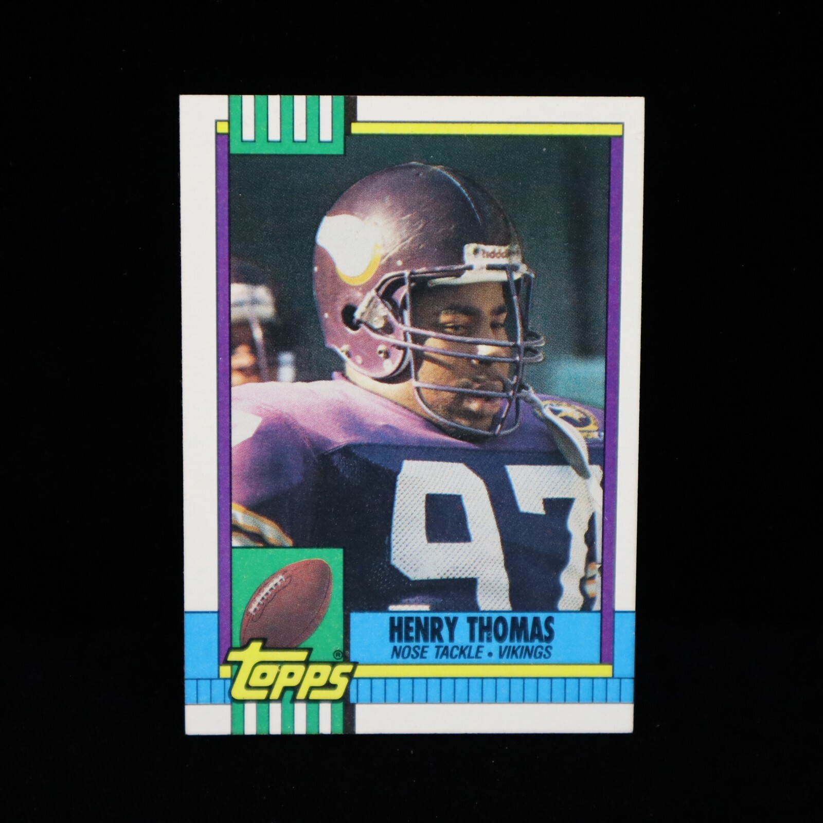 1990 Henry Thomas Minnesota Vikings Topps #118 | eBay